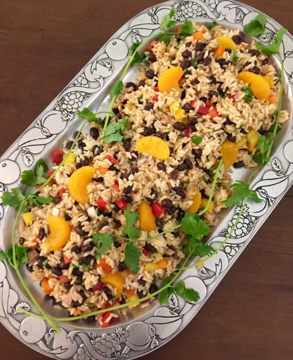 Black Bean and Rice Salad - The Hungry Bluebird