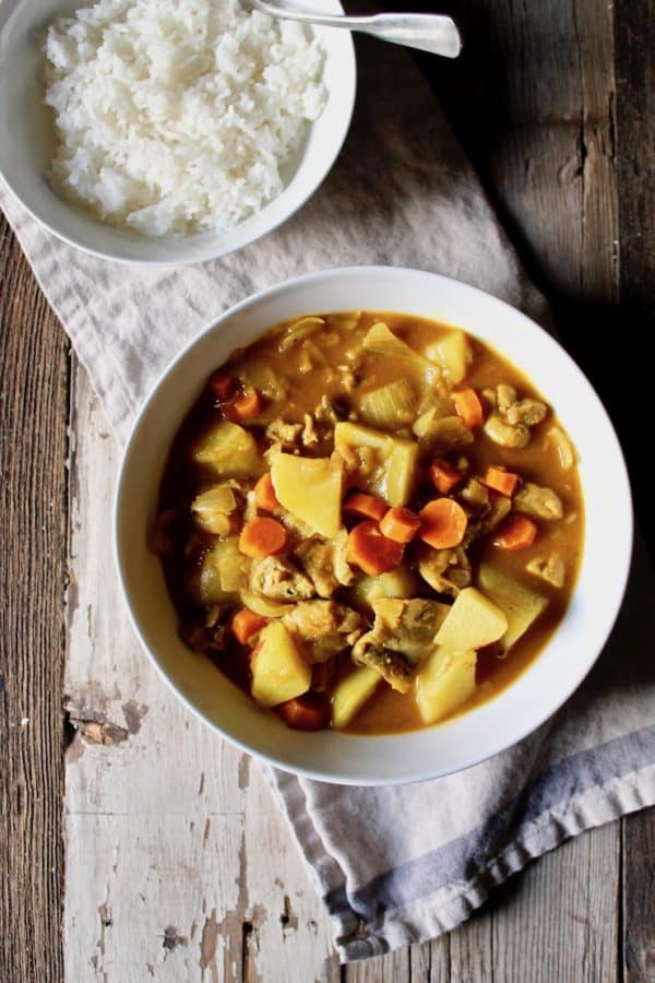 Wafuu Japanese-style Chicken Curry Recipe | the hungry bluebird