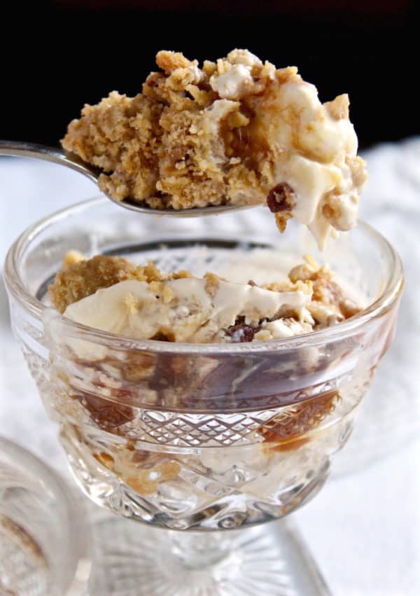 Butterscotch Crunch Squares Ice Cream Dessert Recipe
