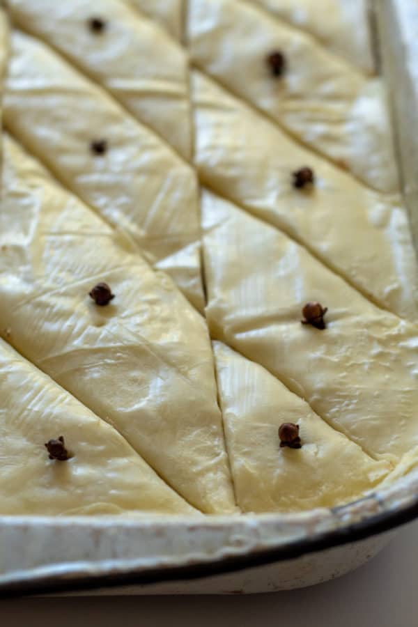 Greek Baklava Recipe {Nuts, Phyllo, Honey Syrup} - The Hungry Bluebird