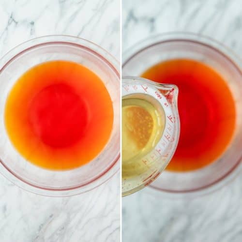 Mandarin Orange Sherbet Jello Salad - The Hungry Bluebird