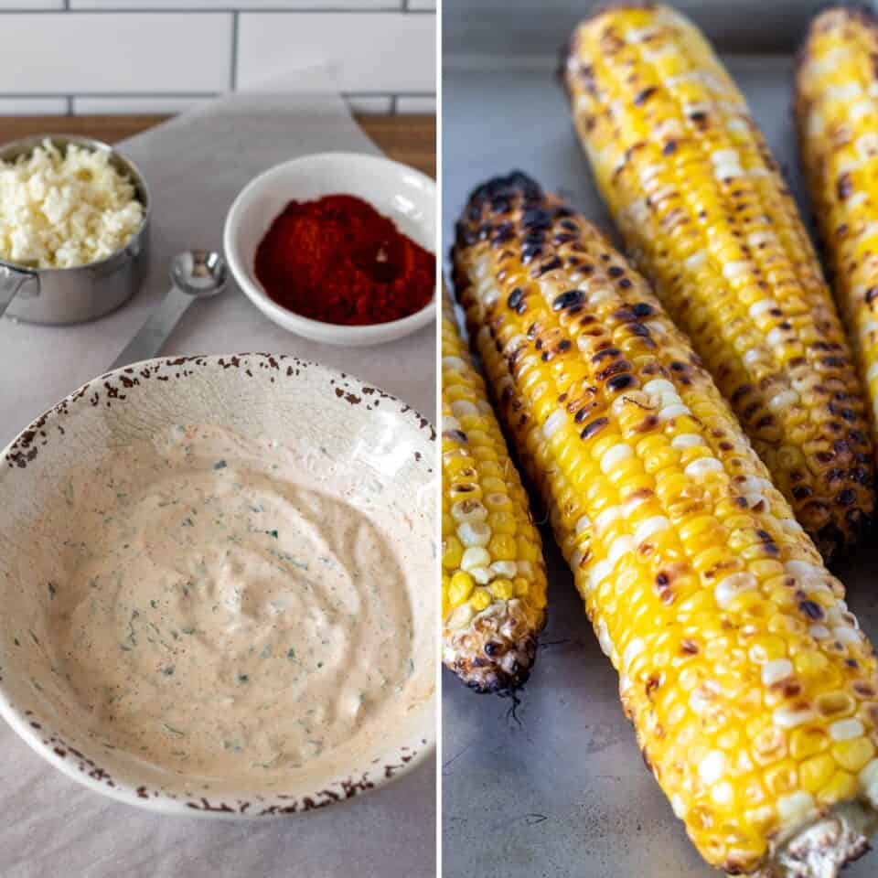 Grilled Mexican Street Corn (Elote Recipe) - The Hungry Bluebird